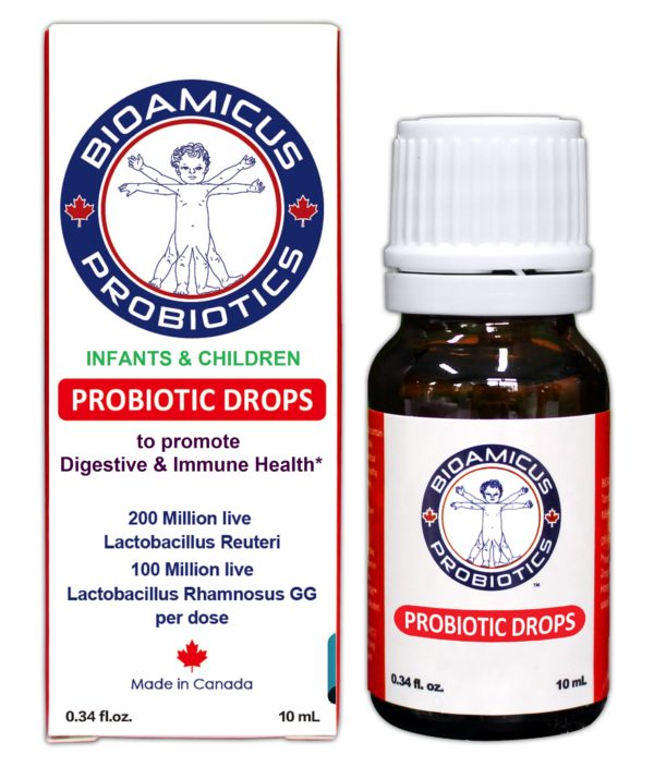 BIOAMICUS PROBIOTIC DROPS™ (Lactobacillus Reuteri & Rhamnosus GG ...